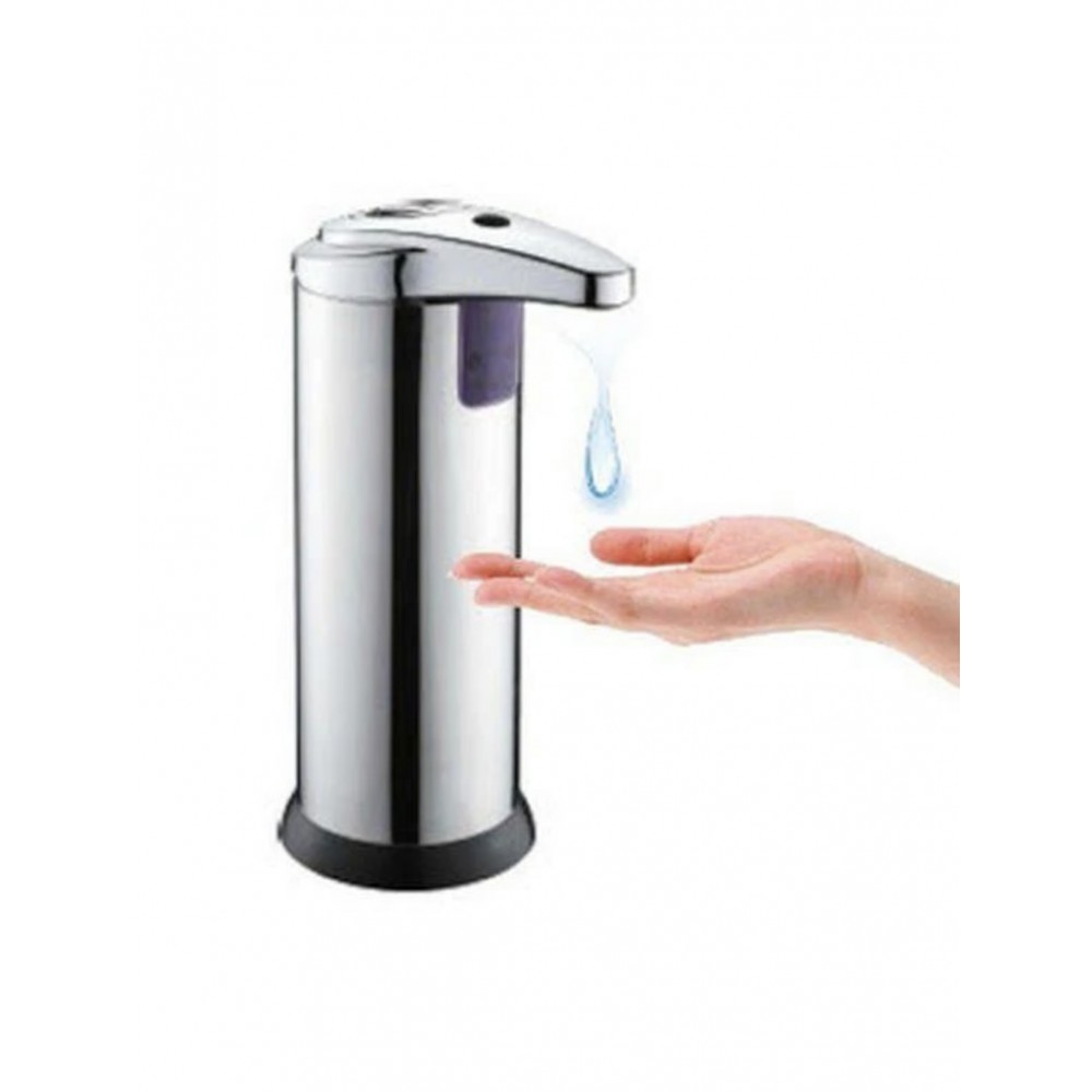 Dozator METALIC de sapun / Dozator dezinfectant cu senzor ...