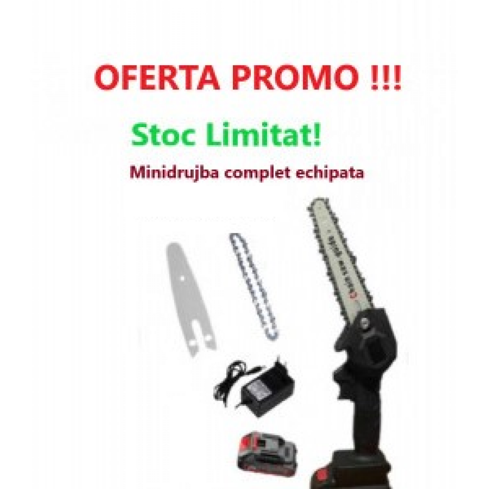 Super Oferta WOW- Mini Drujba Fierastrau Complet Echipata ...
